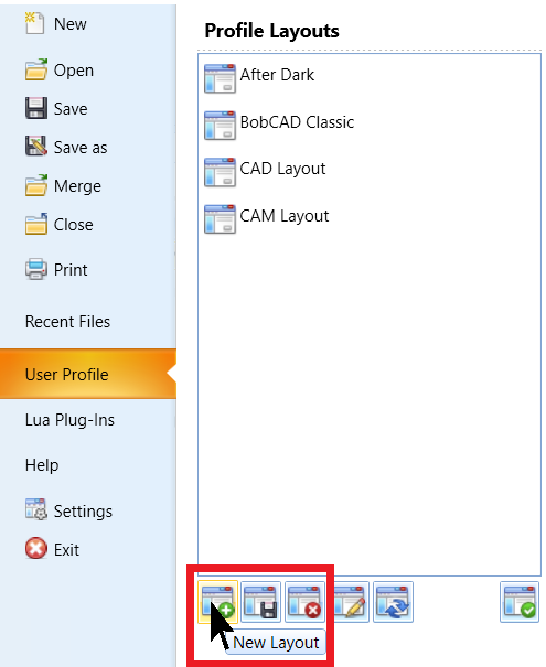 Custom User Interface Bobcad Support