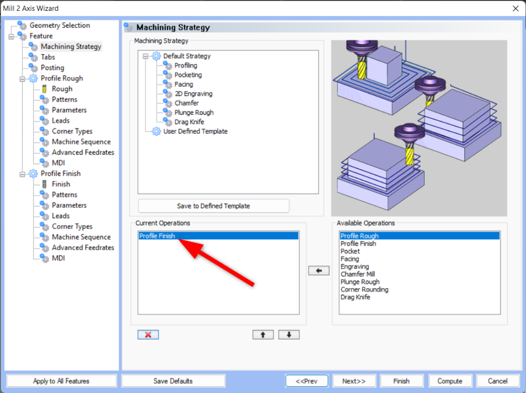 Mill 2-Axis T-Cutter Undercut Example - BobCAD Support