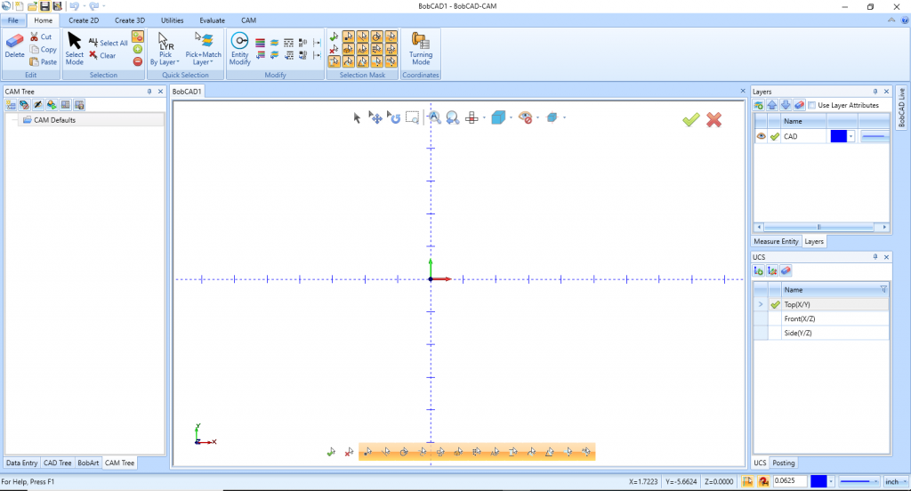 Custom User Interface - BobCAD Support