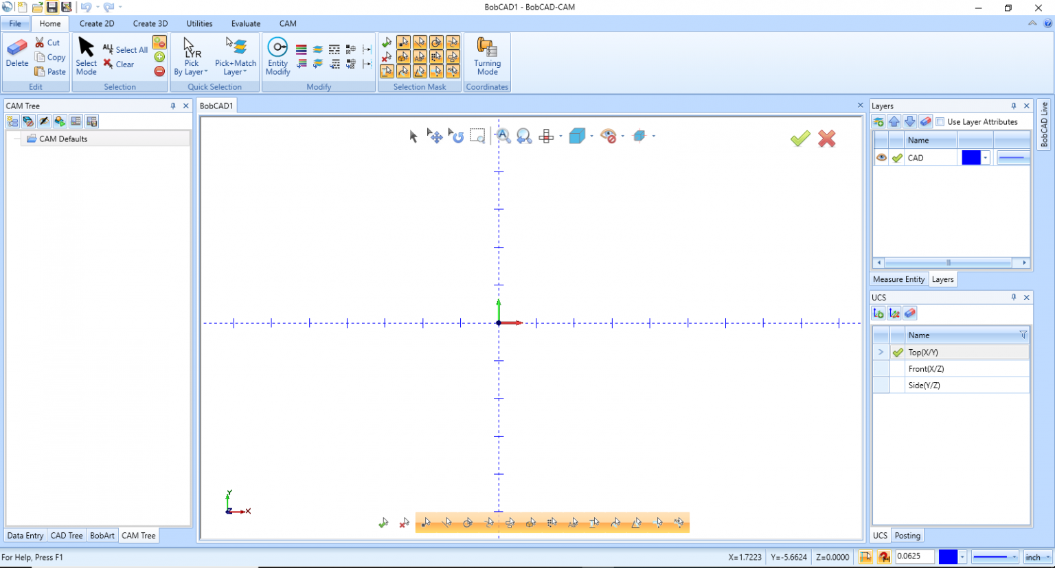 Custom User Interface - BobCAD Support