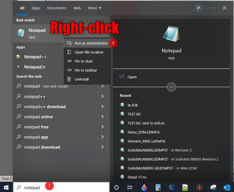 Setup Default DNC Settings in NC Editor - BobCAD Support